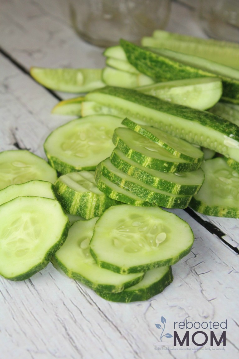 Homemade Refrigerator Dill Pickles