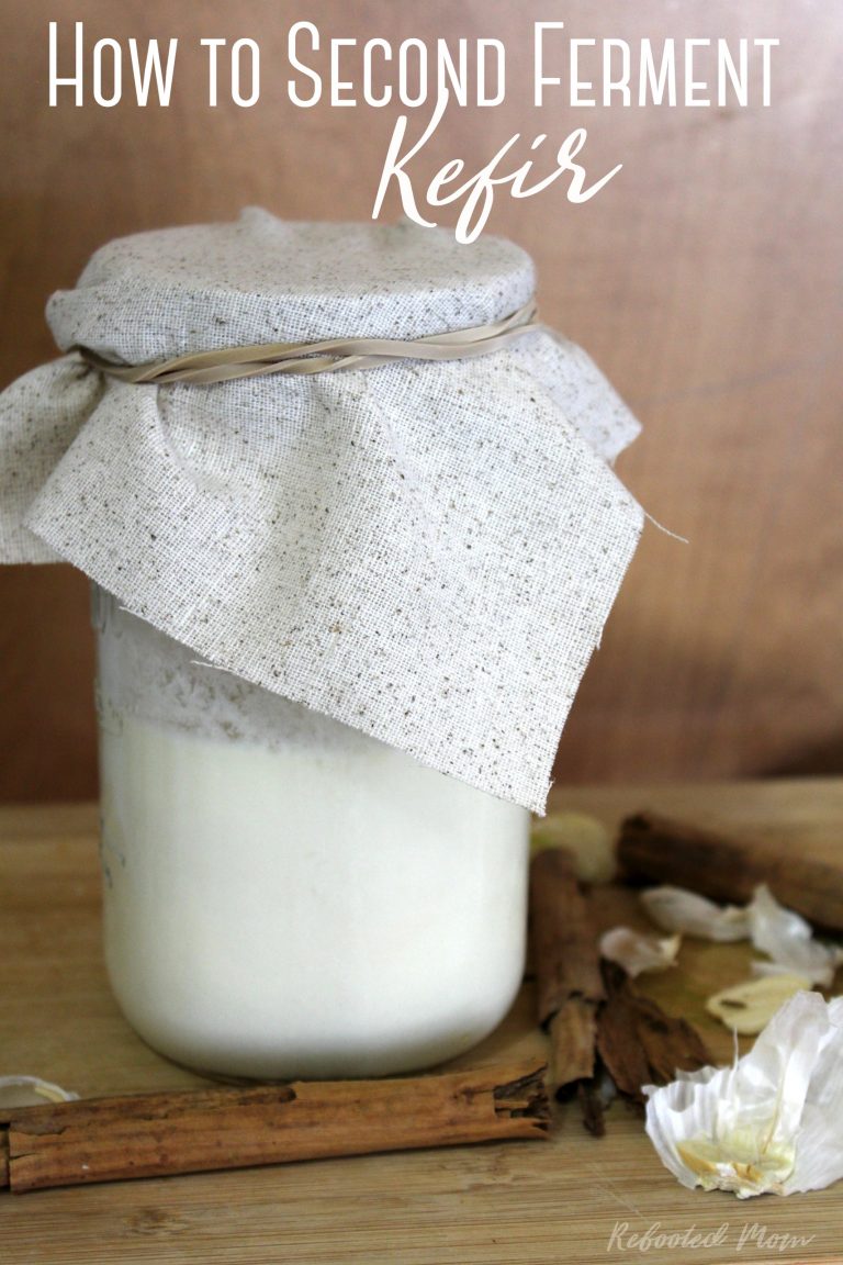 How to Second Ferment Kefir