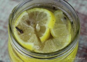 Spicy Lacto-Fermented Lemons