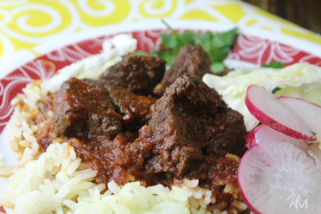 Carne con Chile Rojo (Beef and Red Chile)