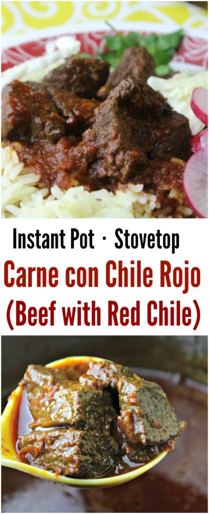 Carne con Chile Rojo (Beef and Red Chile)