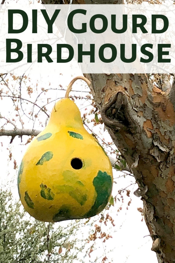 DIY Gourd Birdhouses