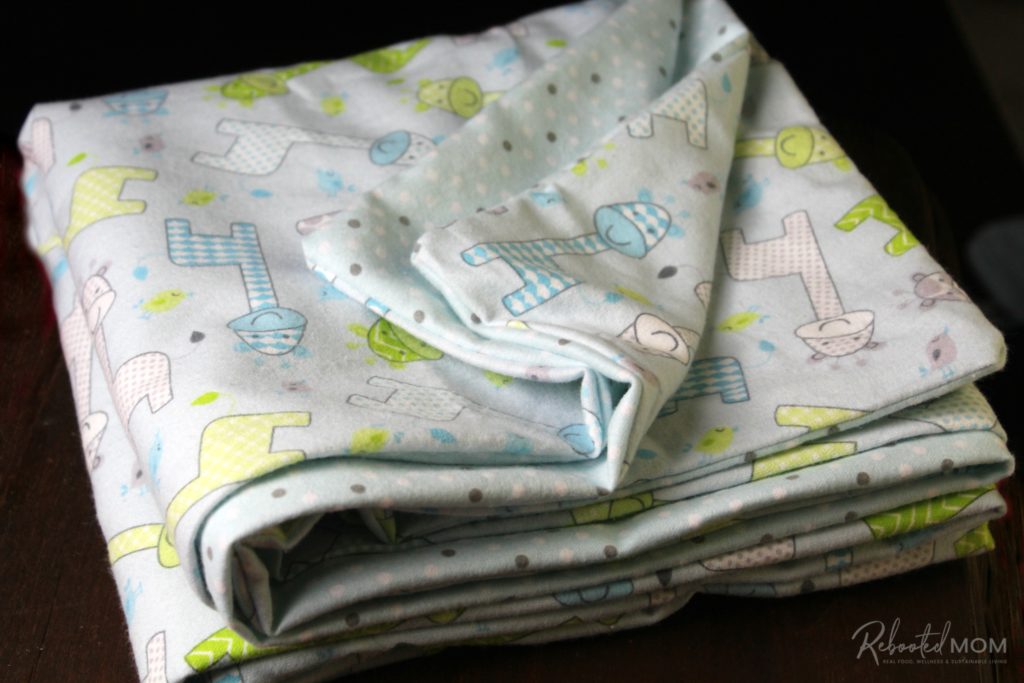 Simple Baby Receiving Blanket