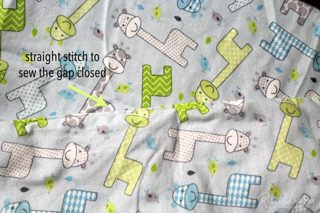 Simple Baby Receiving Blanket