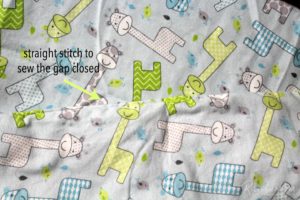 Simple Baby Receiving Blanket