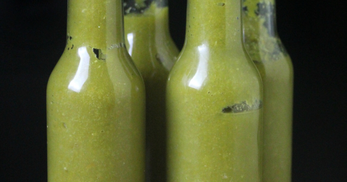 Fermented Serrano Pepper Hot Sauce - Rebooted Mom