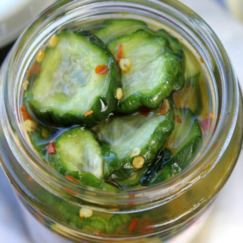 Fire and Ice Pickles