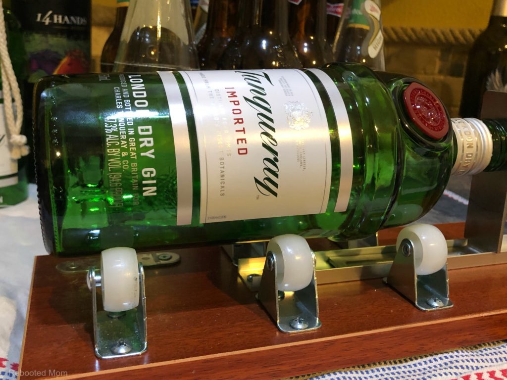 Liquor Bottle Wind Chime