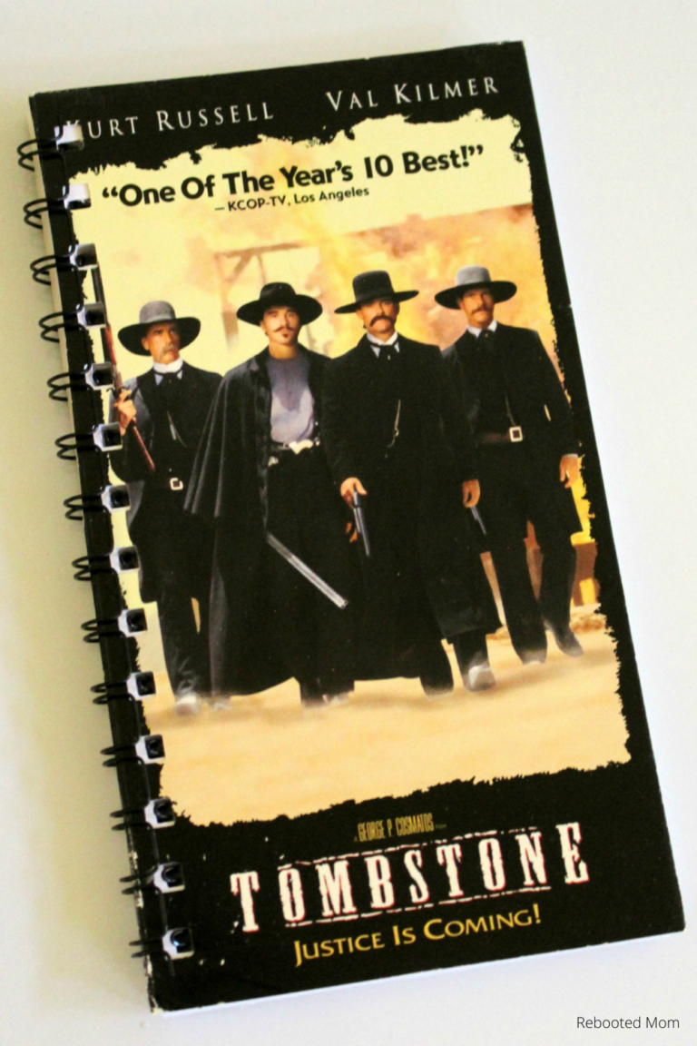 VHS Notebook DIY