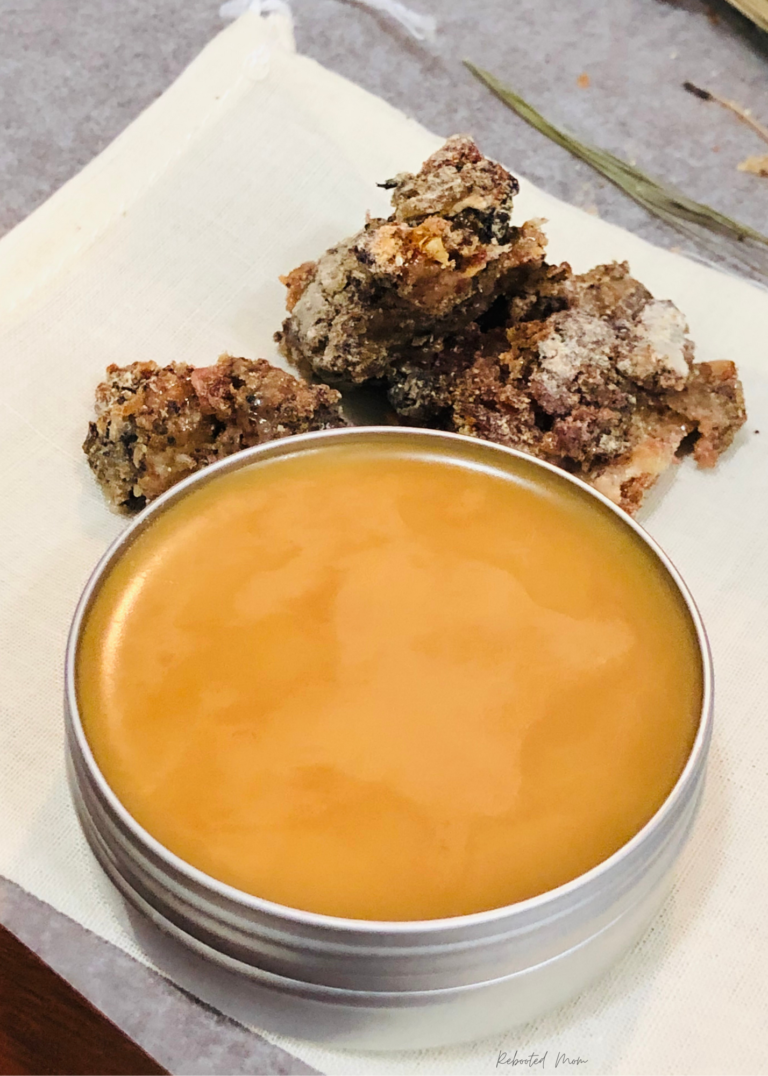How to Make Piñon Pine Resin Salve