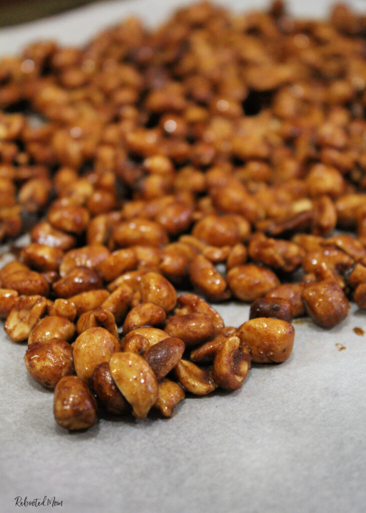 Bourbon Candied Peanuts