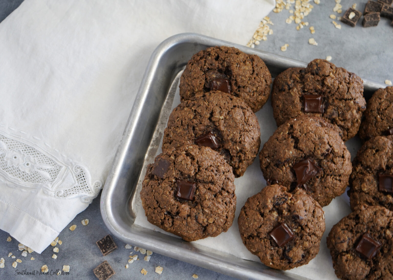 Healthy Cherry Chocolate Cookies